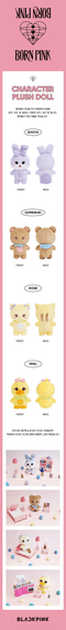 BLACKPINK CHARACTER PLUSH DOLLS Sooya JISOO Ver. – HobiEgo