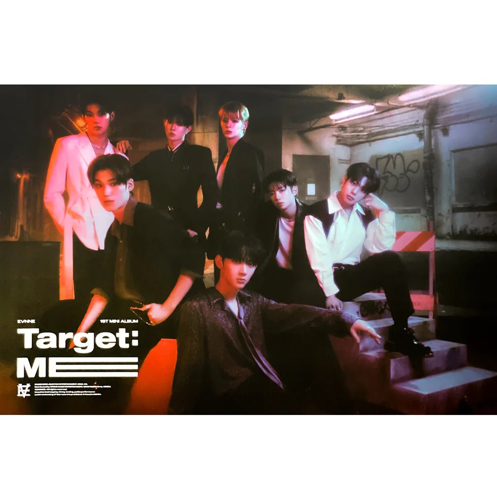 EVNNE 1st Mini Album TARGET ME Poster E