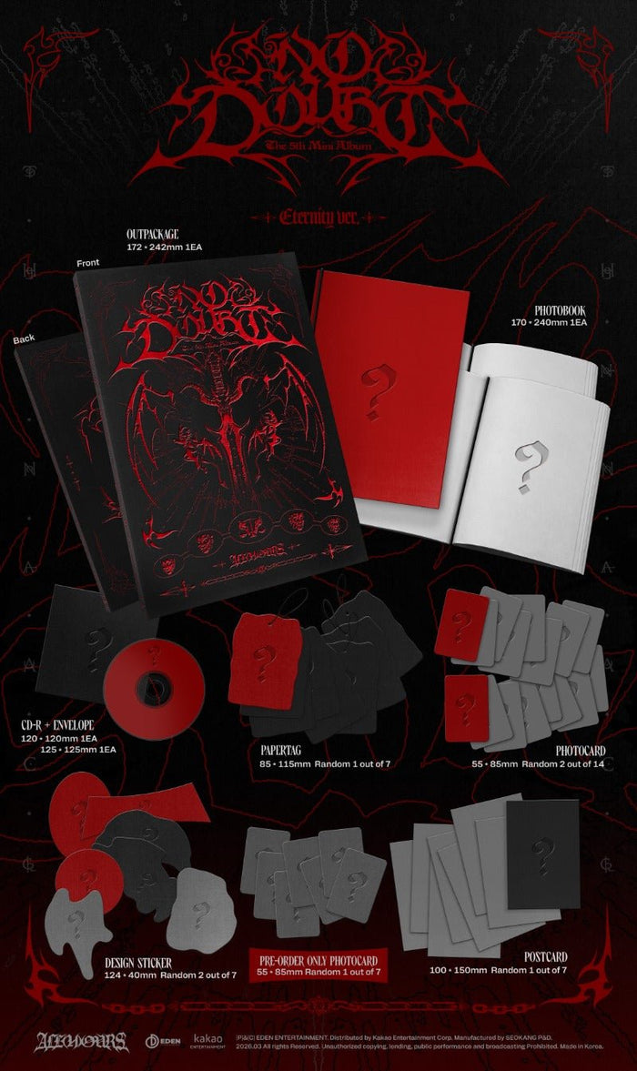 ALL(H)OURS 5th Mini Album NO DOUBT – HobiEgo