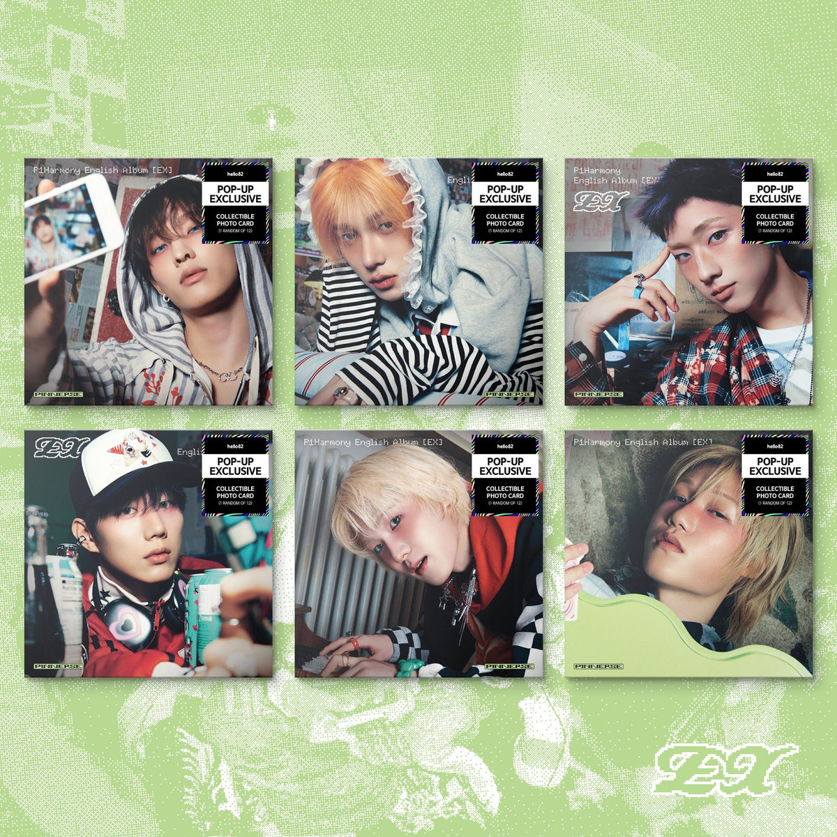 PRE-ORDER P1Harmony English Album EX Compact Keeho – HobiEgo